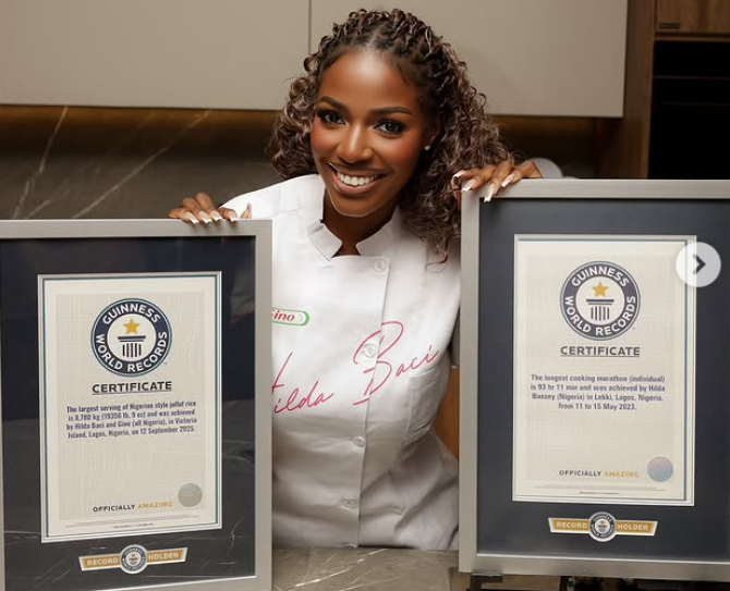 ‘I’m two-time world record holder’- Hilda Bassey receives Guinness ...
